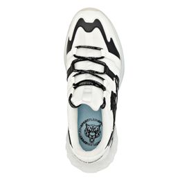 Plein Sport Damen Sneaker "Tiger", Gr. 37, wei&szlig;, Schuhe