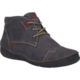 Josef Seibel Damen Stiefelette "Fergey 43, titan-kombi", Gr. 36, grau, Obermaterial: 100% Rindsleder Leather cow., Schuhe