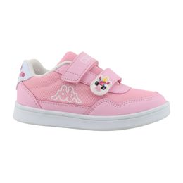 Kappa M&auml;dchen Sneaker, Gr. 26, rosa, Synthetik, Textil, Schuhe