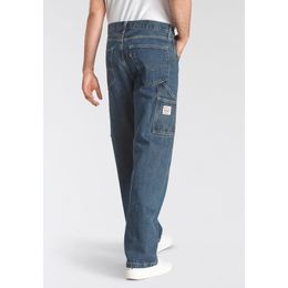 Levi's LEVI'S Herren Cargojeans "568 STAY LOOSE CARPENTER", blau, Gr. 33, Denim/Jeans, Obermaterial: 100% Baumwolle, Jeans