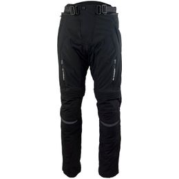 Motorradhose Roleff "RO 400" Gr. XL, schwarz, Hosen, Damen, XL, N-Gr, Obermaterial: 100% Polyester. Innenfutter: 100% Polyester, Motorradhose, 2 Taschen