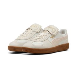 Puma Damen Sneaker "PALERMO PREMIUM", Gr. 43, wei&szlig;, Leder, unifarben, Schuhe