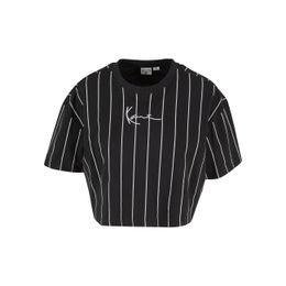 Karl Kani Damen T-Shirt "Karl Kani Damen", schwarz-wei&szlig;, Gr. XL, gestreift, 100% Baumwolle, Shirts