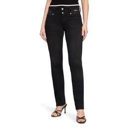 Betty Barclay Damen Boyfriend-Jeans "Damen mit Nieten", schwarz, Basic, Gr. 44, Denim/Jeans, Obermaterial: 99% Baumwolle, 1% Elasthan, Jeans