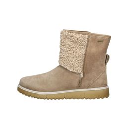 Legero Damen Snowboots "Legero Stiefel Nubukleder", Gr. 42, beige, Nubukleder, Schuhe