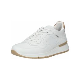 Nero Giardini Herren Sneaker "Nero Giardini Sneaker Leder/Textil", Gr. 44, wei&szlig;, Leder, Textil, Schuhe
