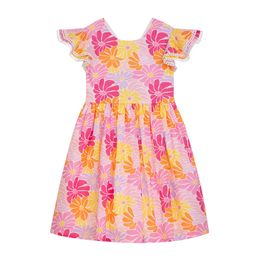 DANAMADE M&auml;dchen Sommerkleid "DANAMADE Dresses DRUBY"orange, Gr. 140, Obermaterial: 100% Baumwolle. Futter: 100% Baumwolle, Kleider