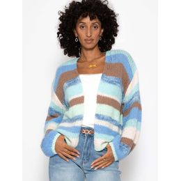 Sassyclassy Strickjacke Damen Gr&ouml;&szlig;e L blau