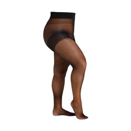 Camano Damen Feinstrumpfhose "Strumpfhose 1er Pack", Gr. 52, schwarz, 74% Polyamid, 26% Elasthan, Strumpfhosen