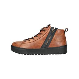 Bugatti Herren Sneaker "Bugatti Sneaker Lederimitat", Gr. 42, braun, Lederimitat, Schuhe