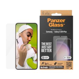 PanzerGlass Displayschutzglas "Ultra Wide Fit Screen Protector", transparent, B:11cm H:1,5cm T:19,5mm, Displayfolien, Displayschutzfolie, sto&szlig;fest, kratzbest&auml;ndig, Displayschutzglas