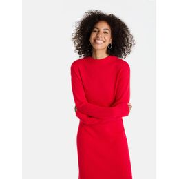 LIEBLINGSST&Uuml;CK LIEBLINGSST&Uuml;CK Damen Strickkleid "LillemorL"365, rot, Gr. 36, 38% Viskose, 47% Wolle, 10% Polyamid, 5% Kaschmir, Kleider, Mit Wolle und Kaschmir