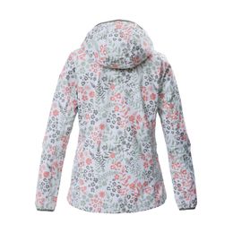 Killtec Damen Softshelljacke "KOS 14 WMN SFTSHLL JCKT AOP", bunt, Gr. 46, Oberseite: 100% Polyester.R&uuml;ckseite: 100% Polyester.Futter: 100% Polyester,