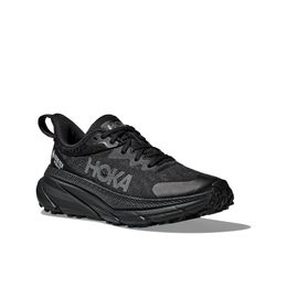 Laufschuh Hoka One One "CHALLENGER 7 GORE-TEX", Damen, Gr. 38, schwarz, schwarz, Synthetik, Textil, Schuhe Laufschuh, wasserdichter Trailrunningschuh