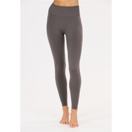 ENDURANCE ATHLECIA ATHLECIA Damen Trainingstights "Vannida"grau, Gr. S, unifarben, 97% Polyester, 3% Elasthan, Hosen, Nahtlos