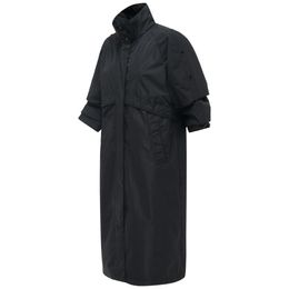 Navahoo Damen Langmantel "Zenbl&uuml;te 14"schwarz, Gr. XS, Obermaterial: 100% Polyester. Innenfutter: 100% Polyester, M&auml;ntel, Modischer oversized Damen