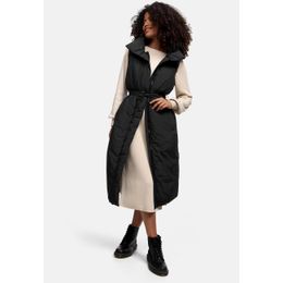 Navahoo Damen Steppweste "Abendlied XIV", schwarz, Gr. XXL, Obermaterial: 100% Polyester. Innenfutter: 100% Polyester. Wattierung: 100% Polyester,