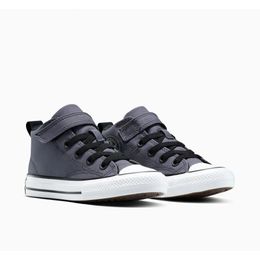 Sneakerboots Converse "CHUCK TAYLOR ALL STAR MALDEN STREET 1V", Jungen, Gr. 27, cold stare, wei&szlig;, schwarz, Textil, Schuhe Sneakerboots, Winterschuhe, Schn&uuml;rboots, Sneaker