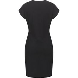 CLOUD 5IVE Damen Shirtkleid "CLOUD 5IVE", schwarz, Gr. XL, unifarben, 95% Polyester, 5% Elasthan, Kleider