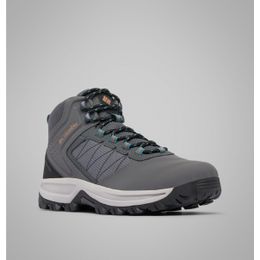 Wanderschuh Columbia "TRANSVERSE&trade; HIKE WATERPROOF", Herren, Gr. 44, dunkelgrau, cloudburst, Leder, Schuhe Wanderschuh, wasserdicht