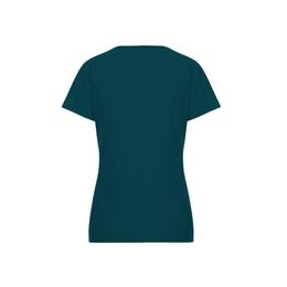 TRIGEMA Damen T-Shirt "TRIGEMA Damen T Shirt aus Biobaumwolle"saphir, Basic, Gr. XXL, Single Jersey, 100% Baumwolle (Bio-Baumwolle kbA), Shirts