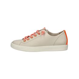 Paul Green Damen Sneaker "Paul Green Sneaker Glattleder", Gr. 40, orange, Glattleder, Schuhe