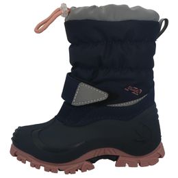 Lurchi M&auml;dchen Snowboots "Flipp", Gr. 27, blau, Synthetik, Textil, Schuhe, Snowboots, Reflektoren am Klett, Gr&ouml;&szlig;enschablone zum Download