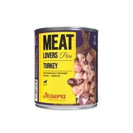 Josera Nassfutter Hund, Adult, Meat Lovers, Truthahn pur 6x800 g