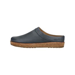 Haflinger Damen Hausschuh "Haflinger Hausschuhe Leder", Gr. 48, grau, Leder, Schuhe
