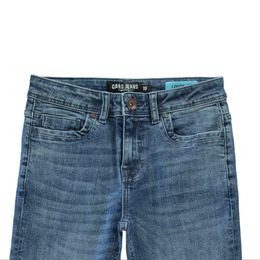 Cars Jeans Jungen 5-Pocket-Jeans "Jeans Scott", blau, Gr. 13, Abriebeffekte, Denim/Jeans, Obermaterial: 99% Baumwolle, 1% Elasthan, Jeans