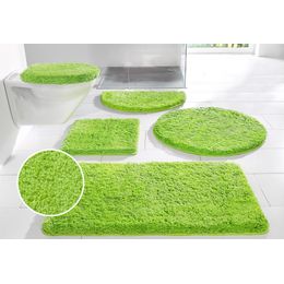 Badematte OTTO HOME, H:30mm, gr&uuml;n, Polyester, Badematten, "Sanremo Standard, Badvorleger, Badezimmer Teppich, sehr weich", Badteppich, unifarben,
