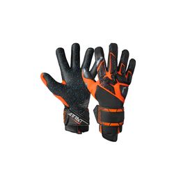 Reusch Torwarthandschuhe 'Attrakt Fusion Carbon 3D' Herren Gr&ouml;&szlig;e L aqua / orange / schwarz / wei&szlig;