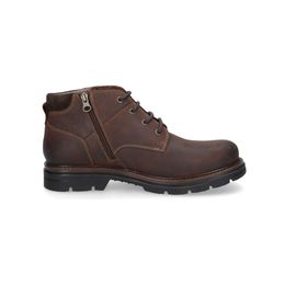 Camel Active Herren Schn&uuml;rstiefelette "Camel Active Stiefelette Leder", Gr. 41schoko, Leder, Schuhe