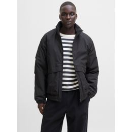 Jack & Jones JACK & JONES Herren Outdoorjacke "JJEDIEGO TRANSITIONAL JACKET NOOS", schwarz, Gr. XS, unifarben, Web, Obermaterial: 100% Polyester, Jacken