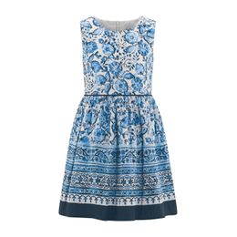 happy girls M&auml;dchen Sommerkleid "M&auml;dchenkleid"navy, Gr. 110, Stoff, 100% Baumwolle, Kleider