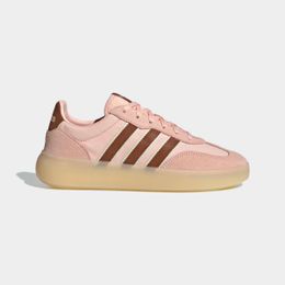 Damen Sneaker "BARREDA DECODE", adidas Sportswear, Gr. 40,5blush pink, dusky bronze, ice gold metallic, Leder, Textil, Schuhe, inspiriert vom Design