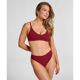 Hunkem&ouml;ller HUNKEM&Ouml;LLER Damen Hipster "Brazilian Dianne", Gr. Mrot, 92% Polyamid, 8% Elasthan, Unterhosen