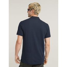 G-Star Raw G-STAR Herren T-Shirt "Dunda Slim Poloshirt", blau, Gr. XS, Obermaterial: 95% Baumwolle, 5% Elasthan, Shirts