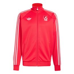 adidas Performance Sportsweatjacke 'FC Liverpool' Herren Gr&ouml;&szlig;e M rot / wei&szlig;