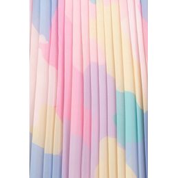 DANAMADE M&auml;dchen Plisseekleid "DANAMADE Dresses DQUINCY", bunt, Gr. 140, Oberstoff: 100% Polyester / Futter: 100% Polyester, Kleider