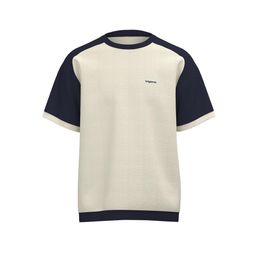 TRIGEMA Herren T-Shirt "TRIGEMA Oversized Raglan T Shirt"natur, Basic, Gr. M, Single Jersey, 100% Baumwolle, Shirts