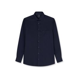 OLYMP Herren Businesshemd "OLYMP Luxor, Modern Fit, New Kent"marine, Gr. 45, 100% Baumwolle, Hemden