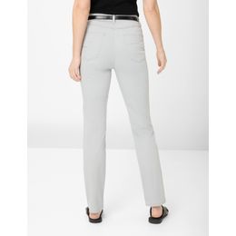 Damen 5-Pocket-Hose "Style LAURA NEW", grau, Gr. 38, RAPHAELA BY Brax, Web, 86% Baumwolle, 10% Elastomultiester, 4% Elasthan, Hosen