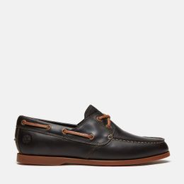 Timberland Herren Bootsschuh "CEDAR BAY ESSENTIAL BOAT SHOE", Gr. 43, schwarz, Leder, Schuhe, aus Leder
