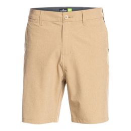 Badeshorts Quiksilver "Union Heather 19", Herren, Gr. 34L, US-Gr&ouml;&szlig;en, braun (plage), Polyester, Badehosen Badeshorts