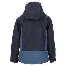 WHISTLER Kinder Softshelljacke "Ryder", blau, Gr. 140, unifarben, 94% Polyester, 6% Elasthan, Jacken, mit 8.000 mm Wassers&auml;ule