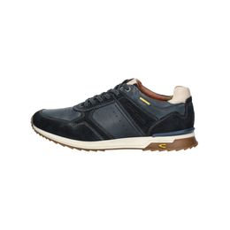 Camel Active Herren Sneaker "Camel Active Sneaker Leder", Gr. 41, blau, Leder, Schuhe