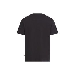 Camel Active Herren T-Shirt, schwarz, Gr. S, bedruckt, Jersey, Obermaterial: 100% Baumwolle, Shirts, normale Passform, Kurzarm-Design, bedruckte