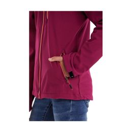 Killtec M&auml;dchen Softshelljacke "Girls Softshelljacke", lila, Gr. 176, Oberseite: 100% Polyester.R&uuml;ckseite: 100% Polyester.Futter: 100% Polyester,