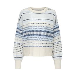 Only Pullover 'ONLARIANNE' Damen Gr&ouml;&szlig;e M hellblau / dunkelblau / stone
